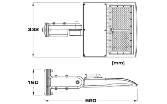 100W Shoebox Light – NightRider LEDS | Automotive, Equipment, and ...