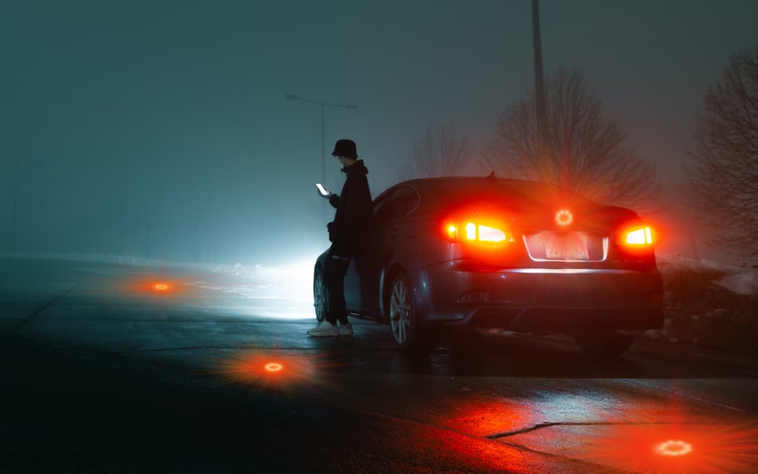 Red Warning Light Kit - NightRider LEDS | Automotive, Equipment, and ...